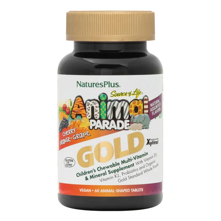 NaturesPlus Source of Life, Animal Parade Gold, Children's Chewable ...