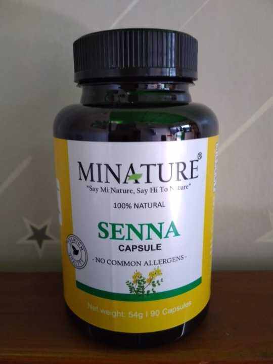 Obat buah senna suplemen pembersih usus dan lambung original | Lazada ...