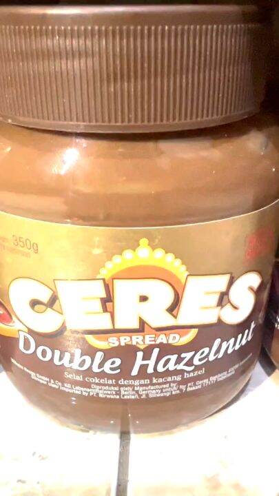 Ceres Double Hazelnut 350 Gram Selai Roti Cokelat Kacang | Lazada Indonesia