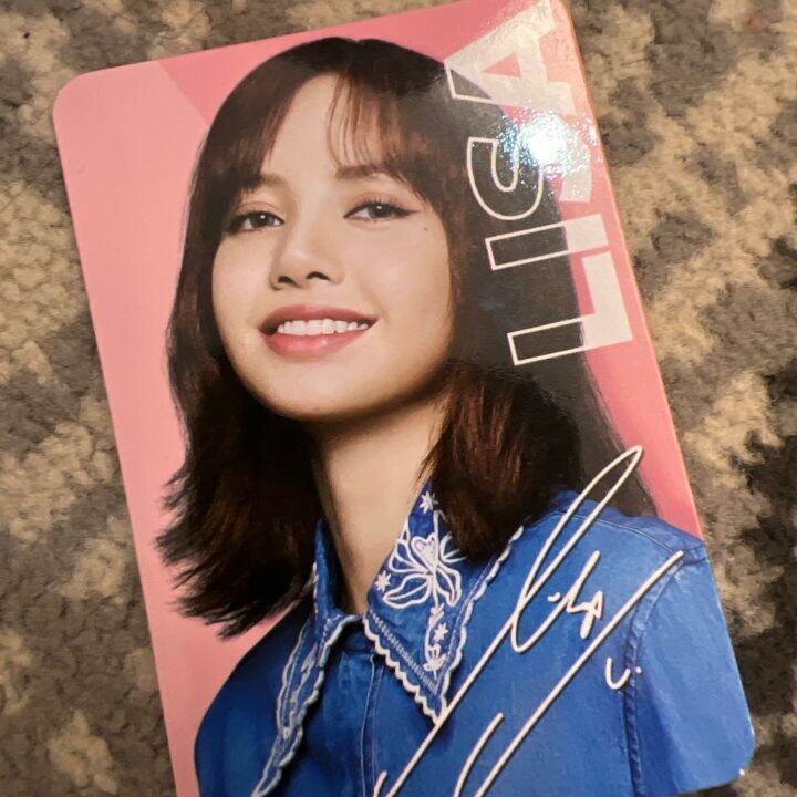 blackpink oreo picture card - LISA no. 08 | Lazada PH