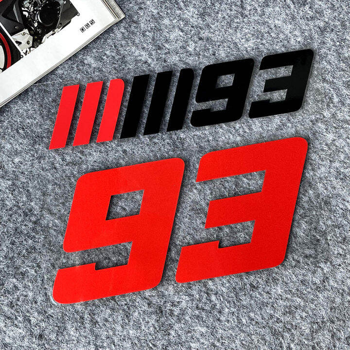 Honda 93 Sticker Repsol Honda Wing Marc Marquez Signature Decal ...