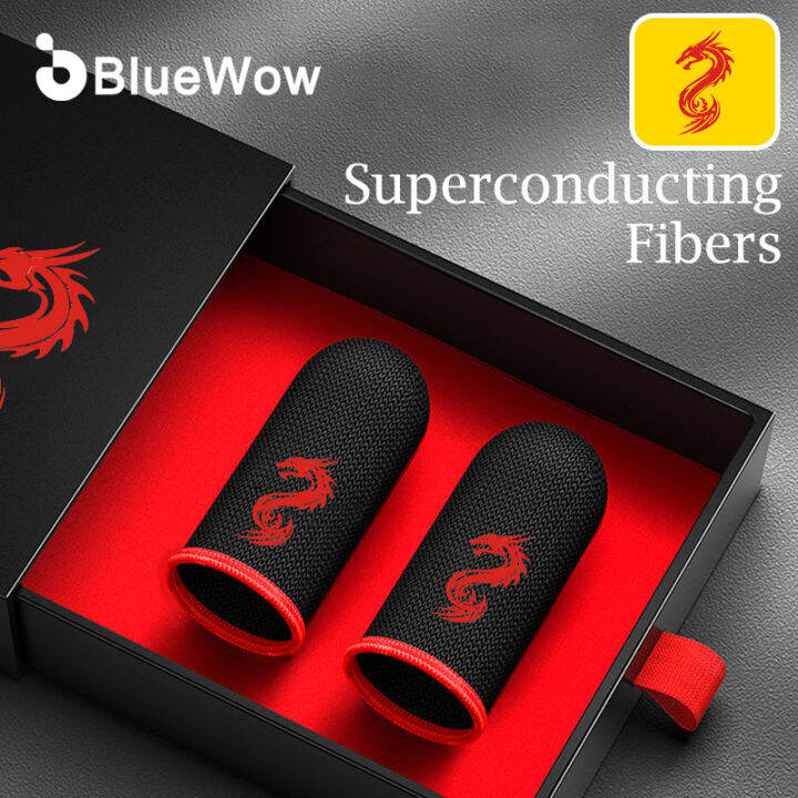 【🔥15% off 🔥】BlueWow S02 PUBG Gaming Finger Sleeve Eating Chicken Finger Cover Game Finger Cover ...