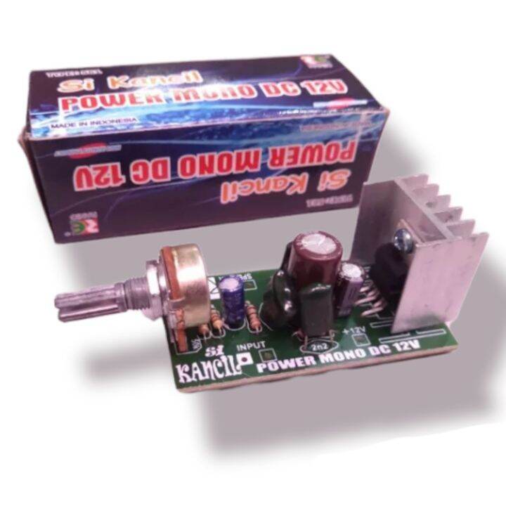 kit power amplifier mini 12v DC | Lazada Indonesia