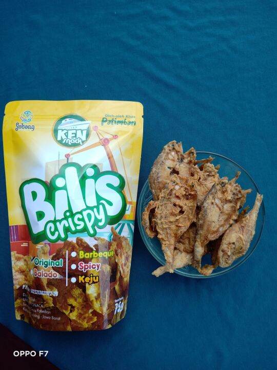 bilis crispy original kensnack oleh oleh khas patimban/pesisir/jajanan ...