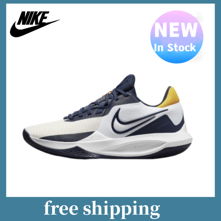 Nike Men's Precision 6 Basketball Shoes - White/Blue- Delivery Fast ...