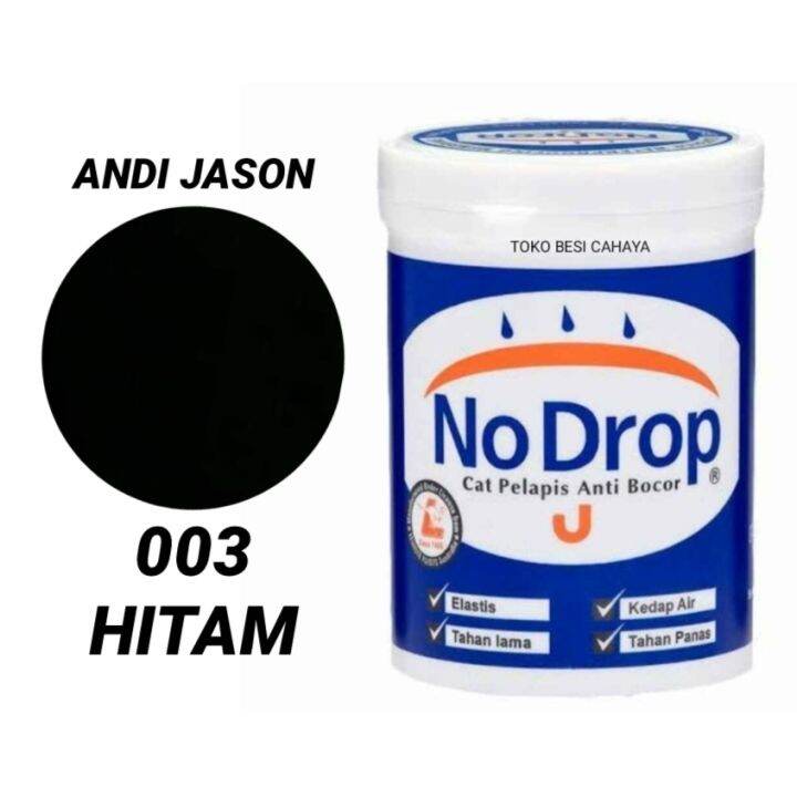 CAT NO DROP PELAPIS ANTI BOCOR NO 003 HITAM KEMASAN 1 KG CAT ...