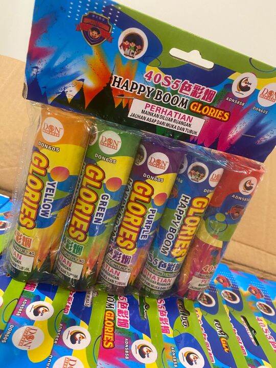 Colour Smoke stick Photoshoot Raya 🔥🔥 Powder smoke effect viral | Lazada