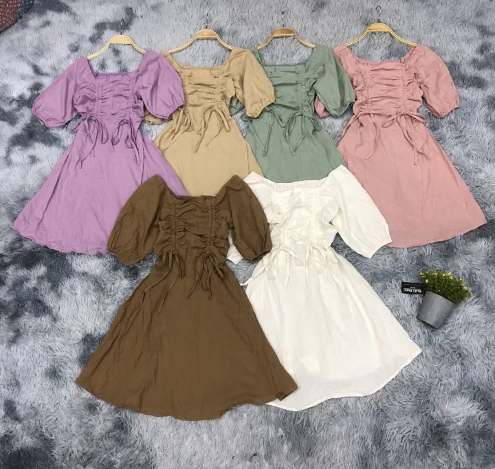 มินิเดรส ชุดเดรส เดรส, Drase, mini drase | Lazada.co.th