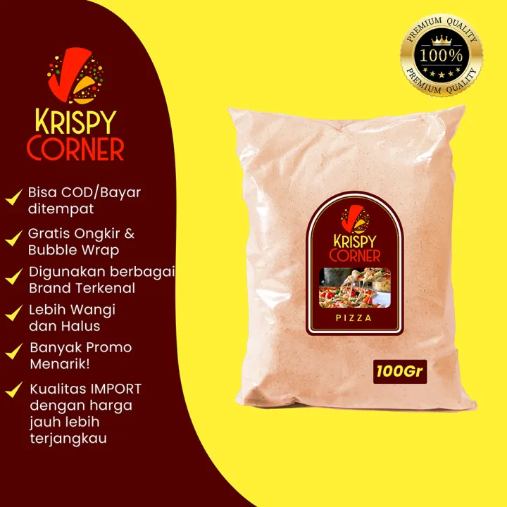 Bumbu Tabur Pizza 100 gr Penyedap Bumbu Tabur Aneka Rasa Snack Kentang ...