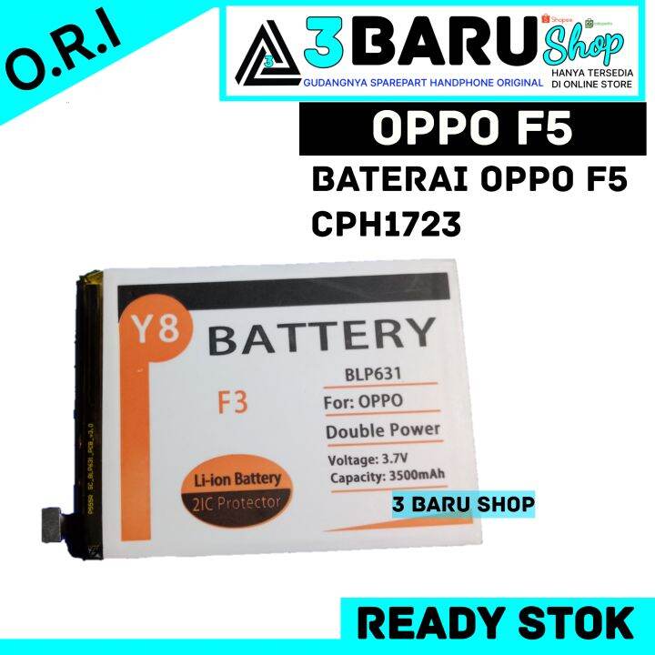 BATERAI OPPO F5 CPH1723 batrai hp oppo y8 | Lazada Indonesia