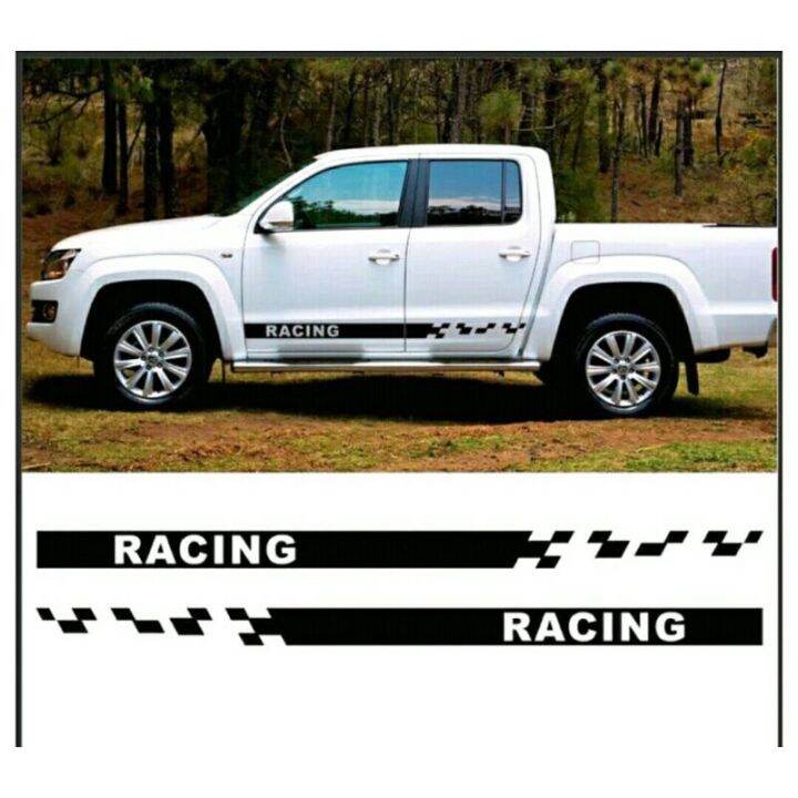 stiker Sticker racing sticker mobil Triton Hilux Strada Ford dll ...