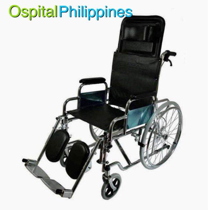 Heavy Duty Reclining Wheelchair for Adult PWD Immobile Patient | Lazada PH