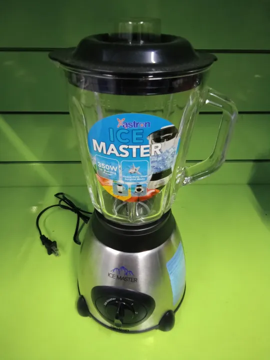 Astron Ice Master Blender and Ice Crusher with 1.5L Glass Jug (350W ...