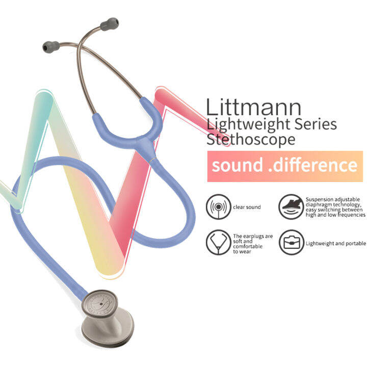 3M Littmann Stethoscope Lightweight II Blue Medical Pediatric ...