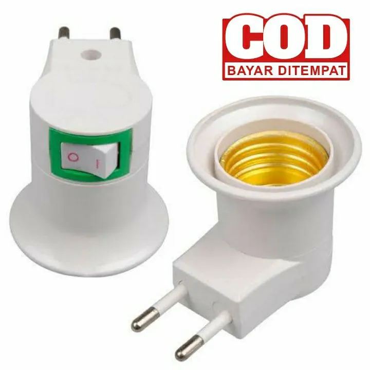 Fitting Lampu On Off Fitting Lampu Steker Lampu Tempat Lampu | Lazada ...