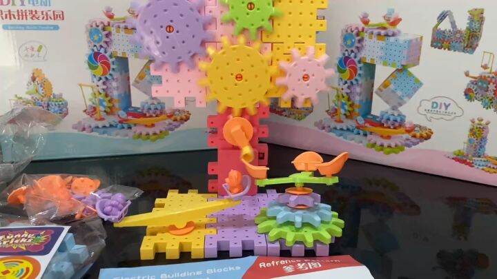 Mainan Edukasi Building Blocks/ Electric Building Blocks/ Mainan DIY ...