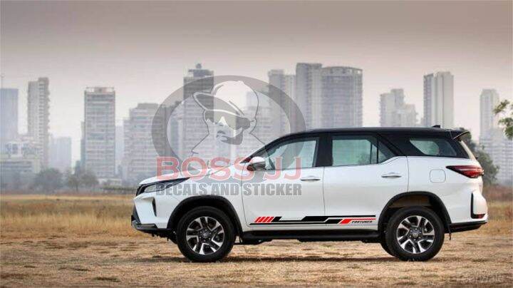 toyota FORTUNER body cut out decals 3 | Lazada PH