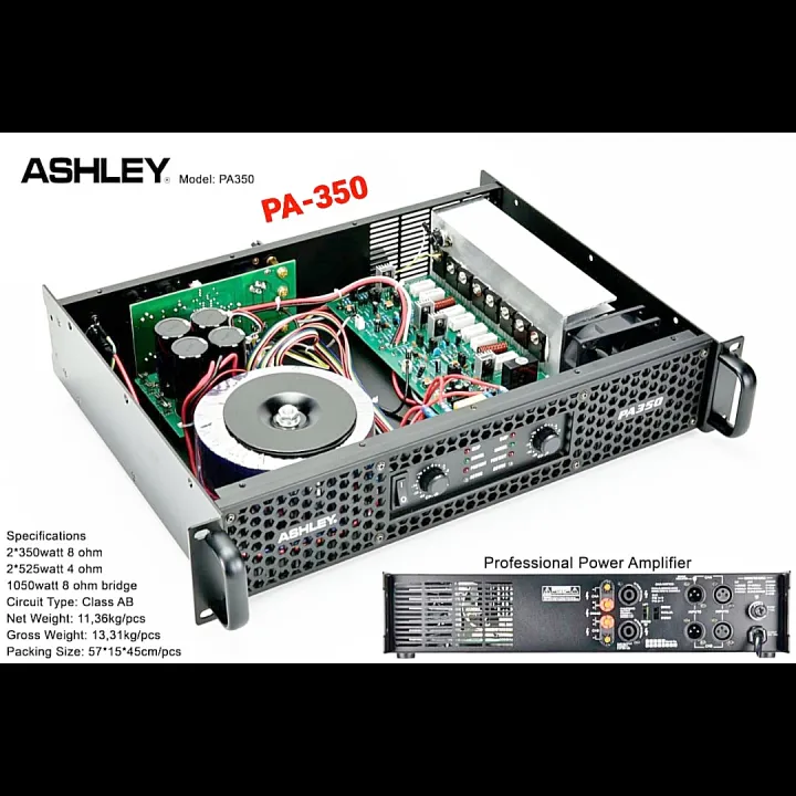 Power Amplifier Ashley Pa 350 Original | Lazada Indonesia
