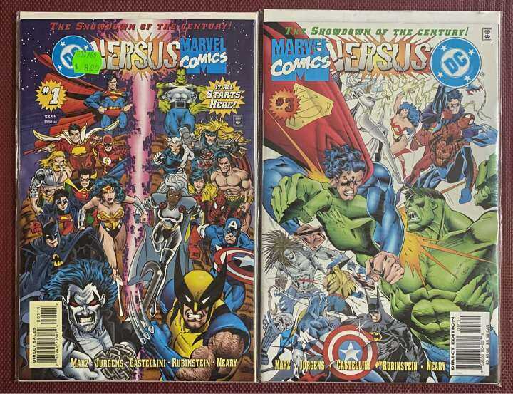 Marvel Vs DC Comic Set | Lazada PH