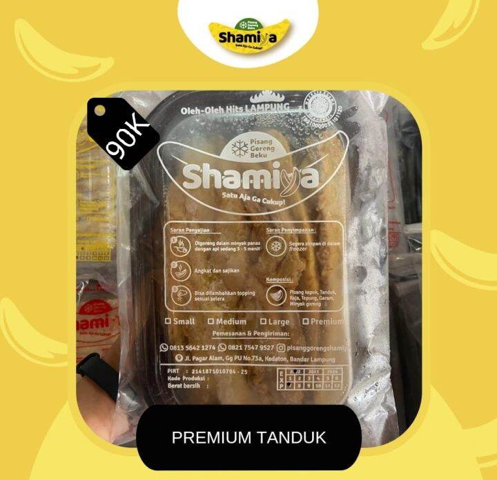 Pisang Goreng Frozen Shamiya Premium Tanduk | Lazada Indonesia