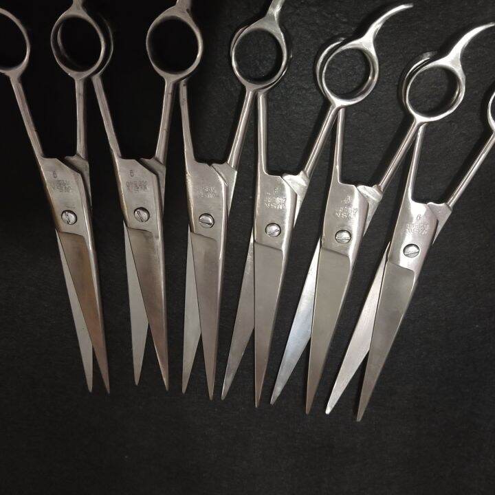 ASERO BARBER SCISSORS SIZE 9" PURE TABACO MADE | Lazada PH