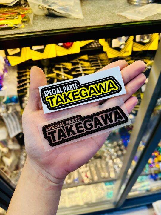 Tem logo sticker dán trang trí xe thương hiệu takegawa loại decal chống thấm nước | Lazada.vn