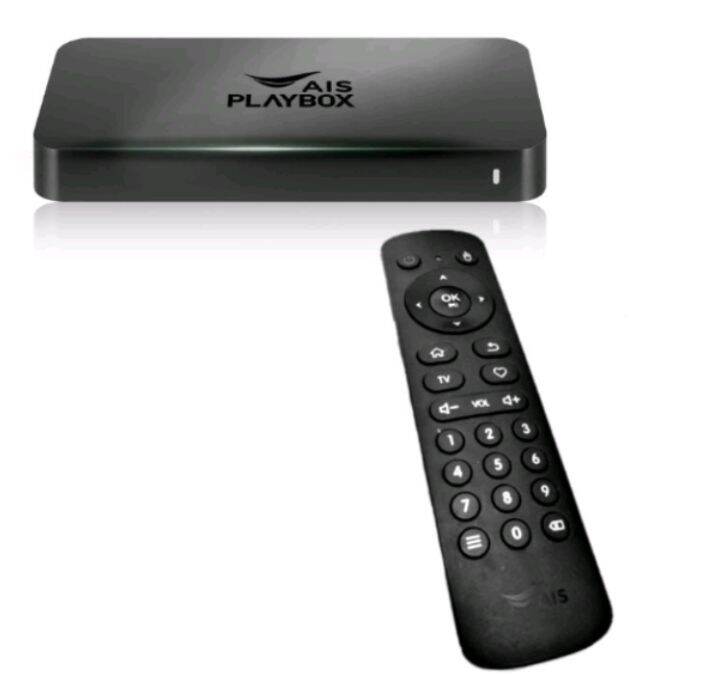กล่องAISPlaybox Android TV Playbox **แถมเมาส์ไร้สาย 1 ชุด**เพลบอคมือสองปลดล็อคใช้เน็ตได้ทุกค่าย ...
