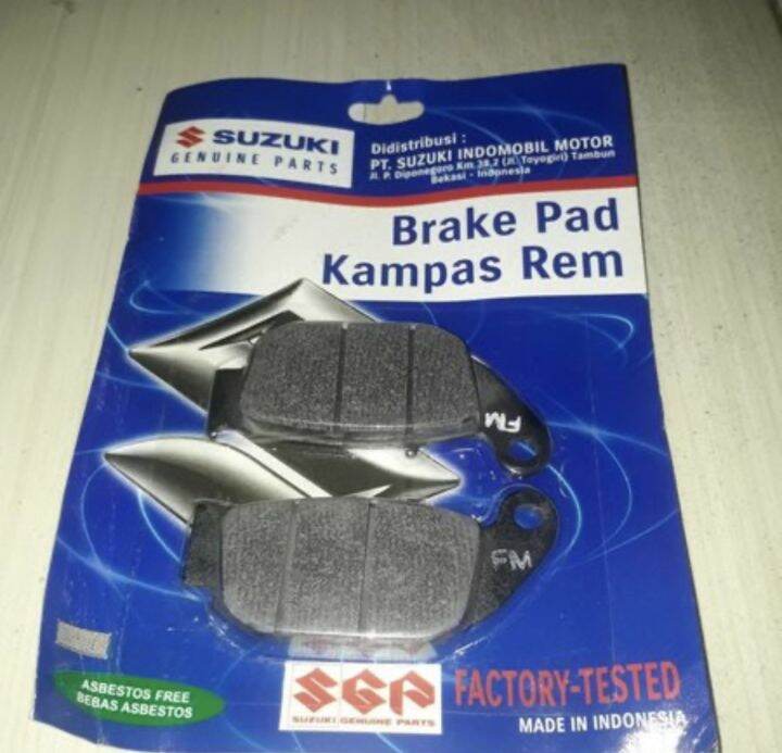 Dispad Kampas Rem Belakang BRAKE PAD Suzuki GSX 150 Satria FU FI ...