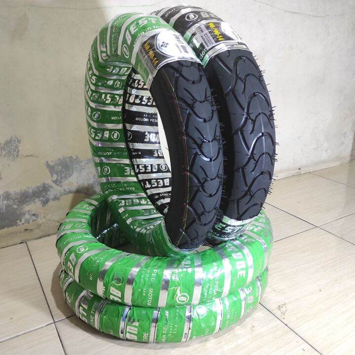 ban tubles depan belakang motor matic Scoopy beat Vario ukuran 80/90-14 ...