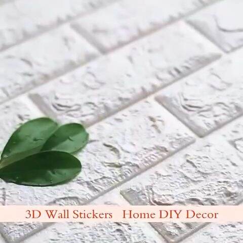 WIPRO 3D Wallpaper Design for Wall 20Pcs 35×38cm Adhesive Waterproof ...