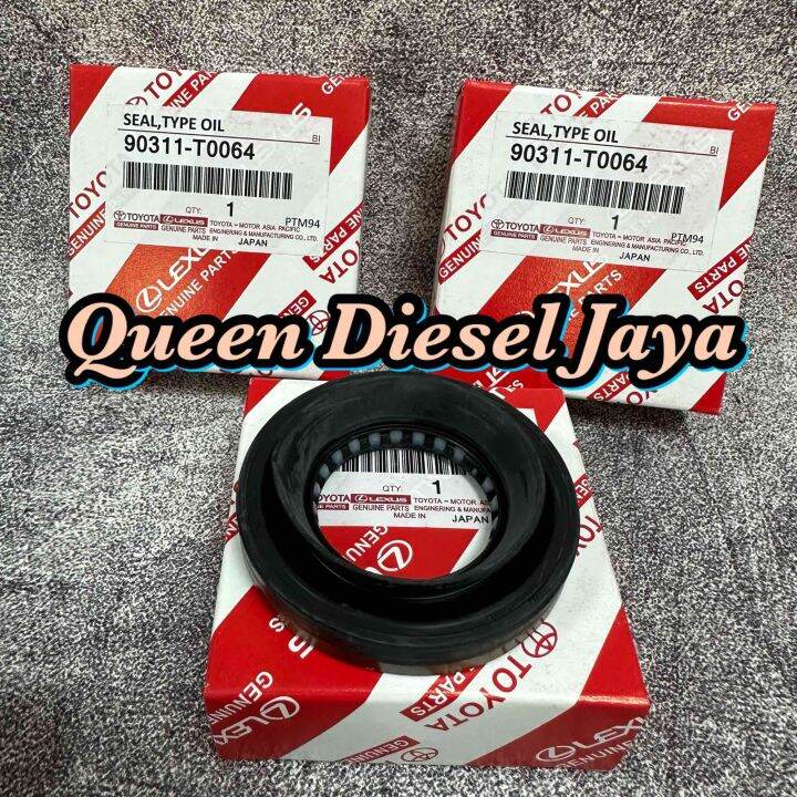 Oil Seal Gardan Depan Hilux Revo Fortuner 2GD 90311-T0064 | Lazada ...