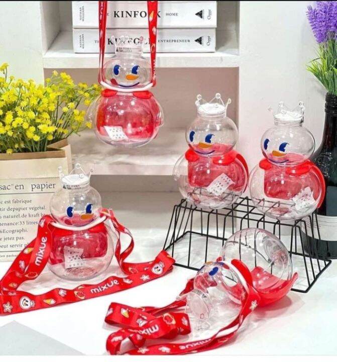 TUMBLER MIXUE 700 ML/BOTOL MINUM MIXUE DENGAN TALI MIXUE/MIXUE TUMBLER ...