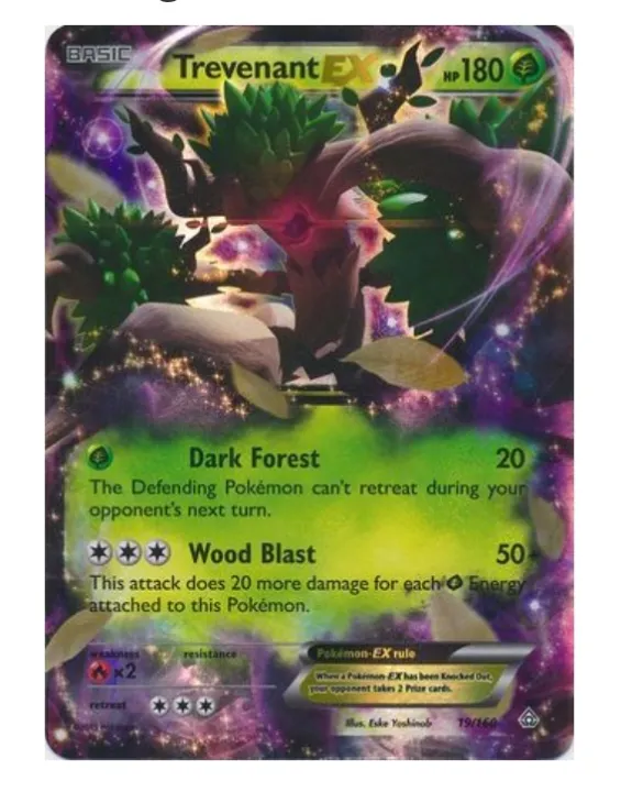 Trevenant EX - 19/160 - Ultra Rare XY: Primal Clash | Lazada PH