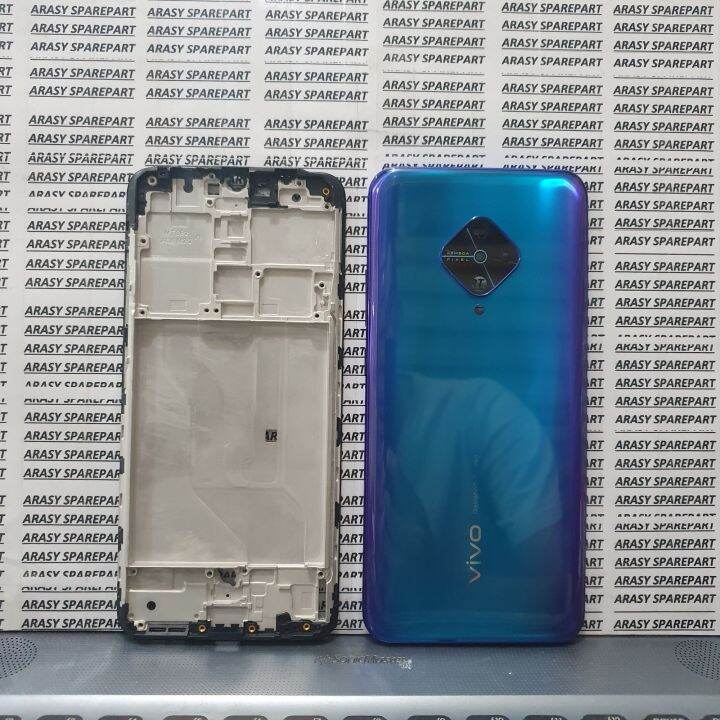 Backdoor Back Casing Vivo S1 Pro Fullset Frame Bazel Tulang Tengah ...