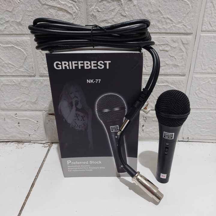 microphone griffbest NK 77 | Lazada Indonesia