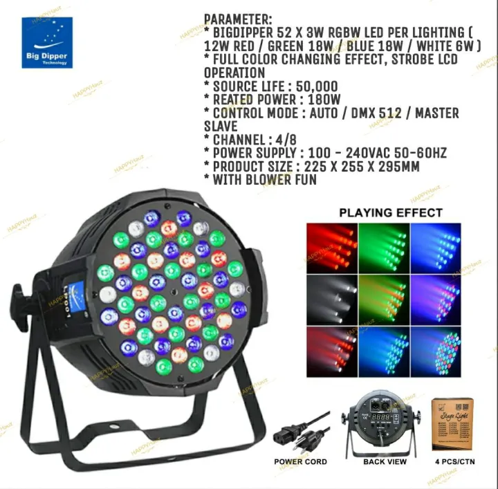 LED PAR LIGHT (LP-001) | Lazada PH