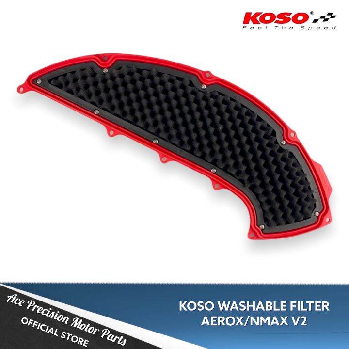 Koso Hurricane Multi Air Filter Nmax V2 2020/Aerox V2 | Lazada PH