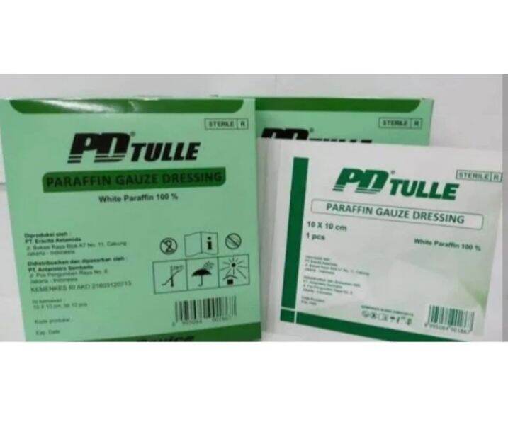 pd tulle paraffin gauze dressing mirip cuticell lomatuel bactigras ...