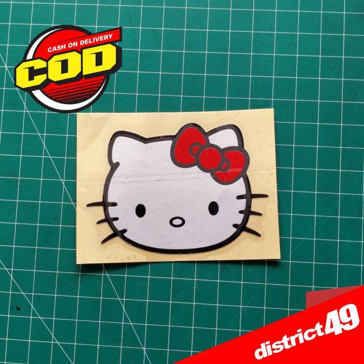 Cutting sticker Hello Kitty - Stiker cutting Hello Kitty - Stiker Hello ...