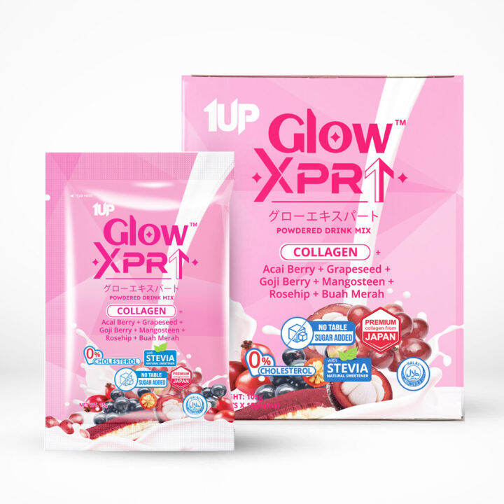 Glow XPRT POWDERED DRINK MIX COLLAGEN PLUS SUPERFOOD now in Sachet Pack ...