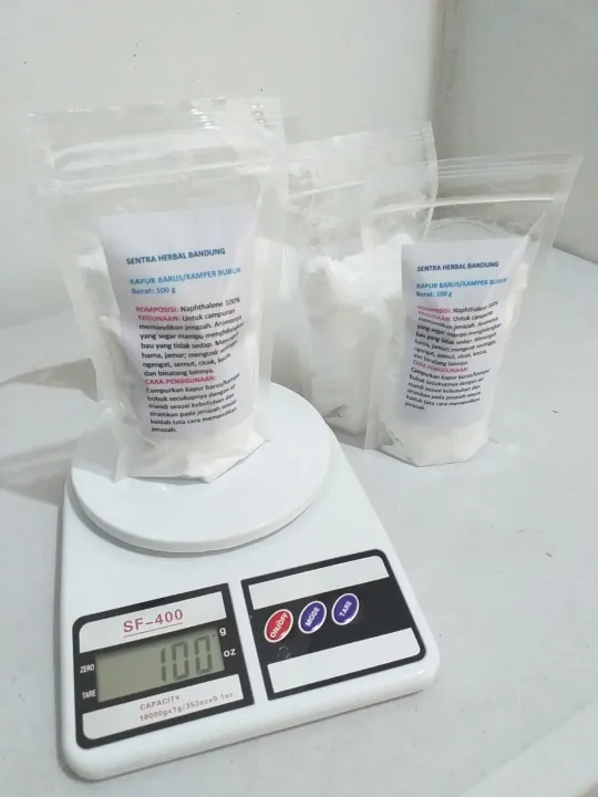 Kapur Barus~Kamper Bubuk ~100 gram~Praktis memandikan Jenazah | Lazada ...