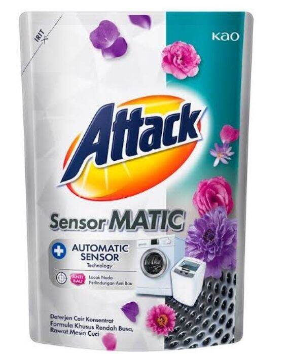ATTACK DETERGEN MATIC LIQUID 1,2 LT REFILL | Lazada Indonesia