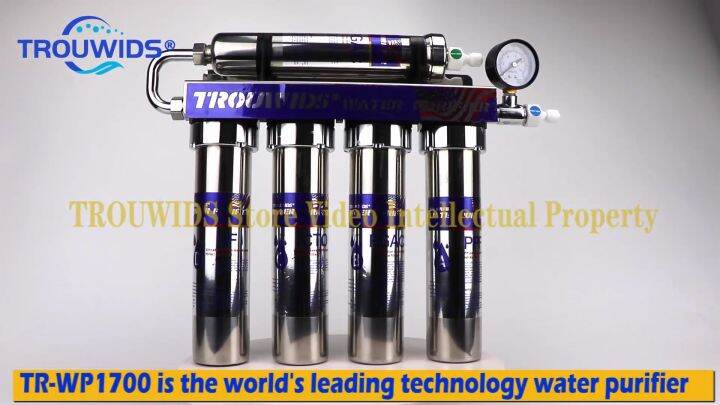 TROUWIDS water purifier filter set home drinking system 5-stage ...
