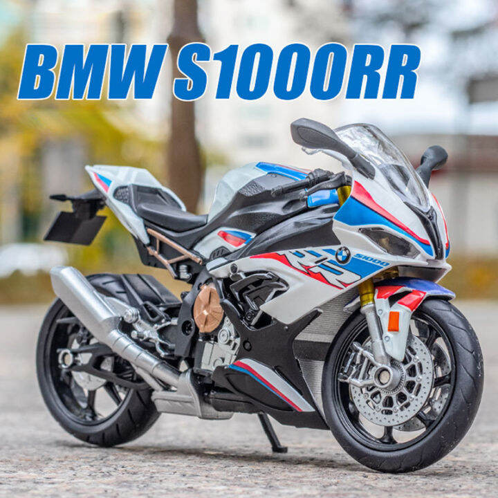RMZ CITY 1/12 Scale Motor BMW S1000RR Alloy Diecast Motorcycle Models ...