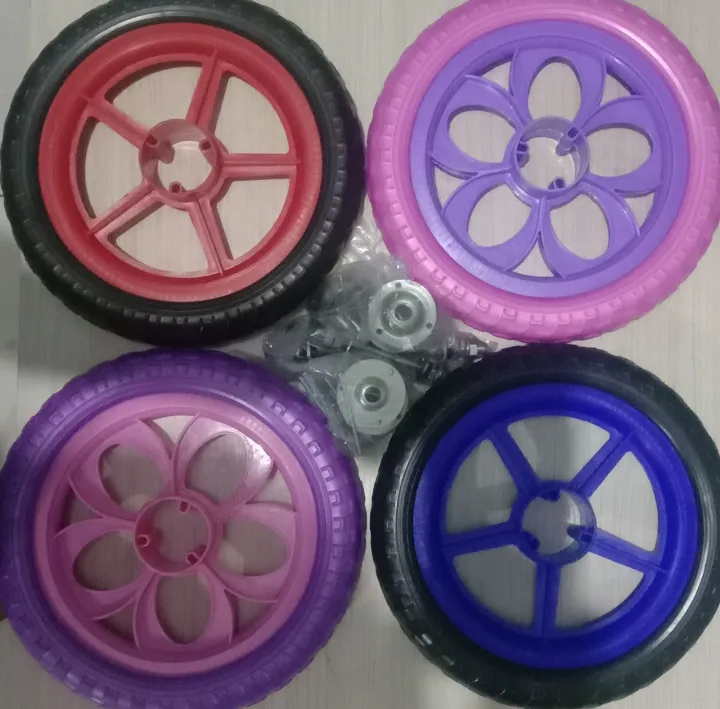 ban busa sepeda anak roda mati ukuran 12,sepasang+as dan baut | Lazada ...