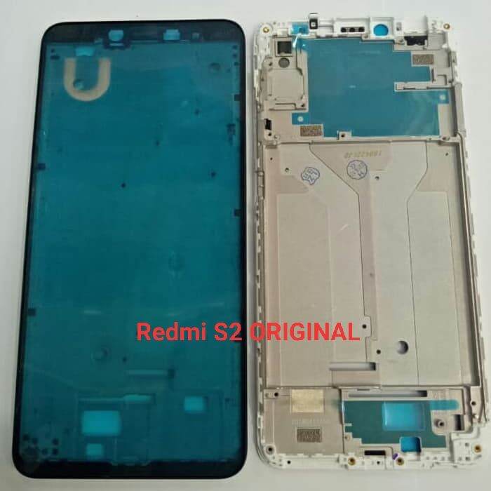Frame Redmi S2 ORIGINAL Midle Tulangan Tulang Tengah Tatakan LCD Frem ...