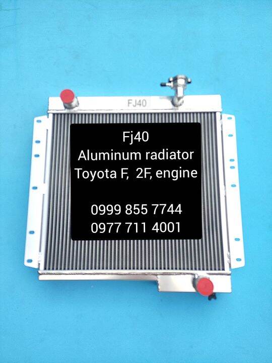 fj40 aluminum radiator Toyota F 2f engine land cruiser Karl cruiser ...