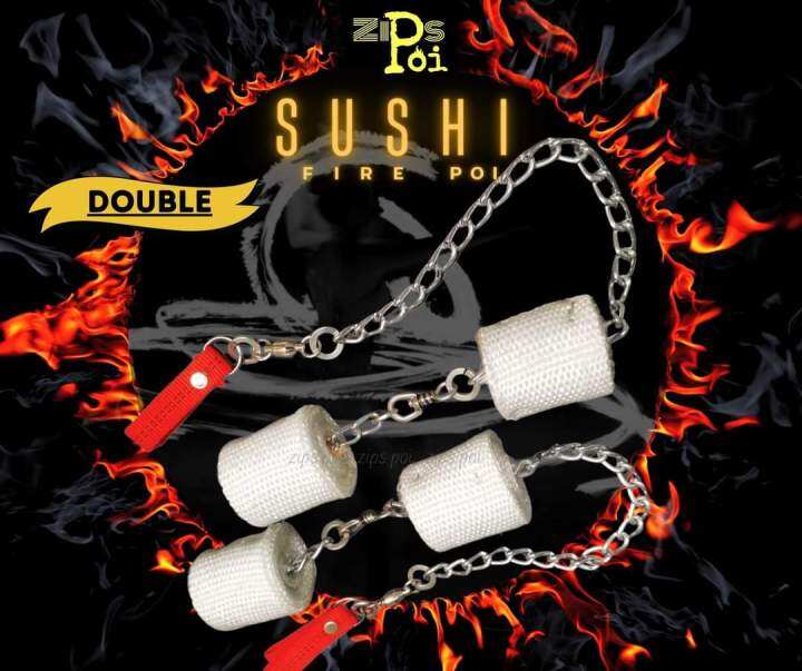 Double Burner Sushi Fire Poi | Lazada PH