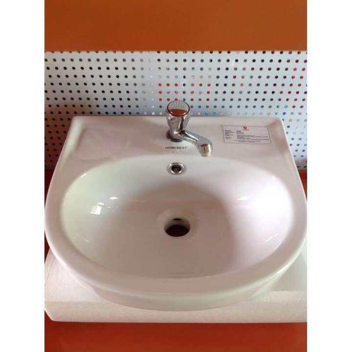 Ceramic Lavatory Wash Basin White and fittings | Lazada PH