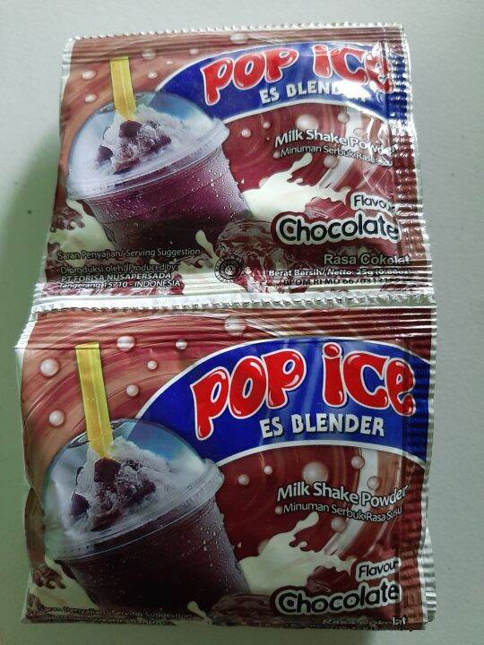 Pop Ice | Es Blender Rasa Chocolate | Lazada Indonesia